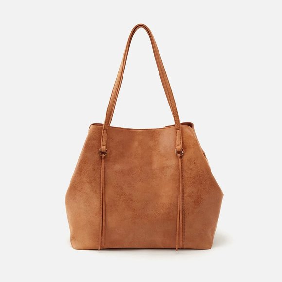 Bags | Nwt New Hobo Kingston Large Tote Whiskey Leather Retired Rare ...